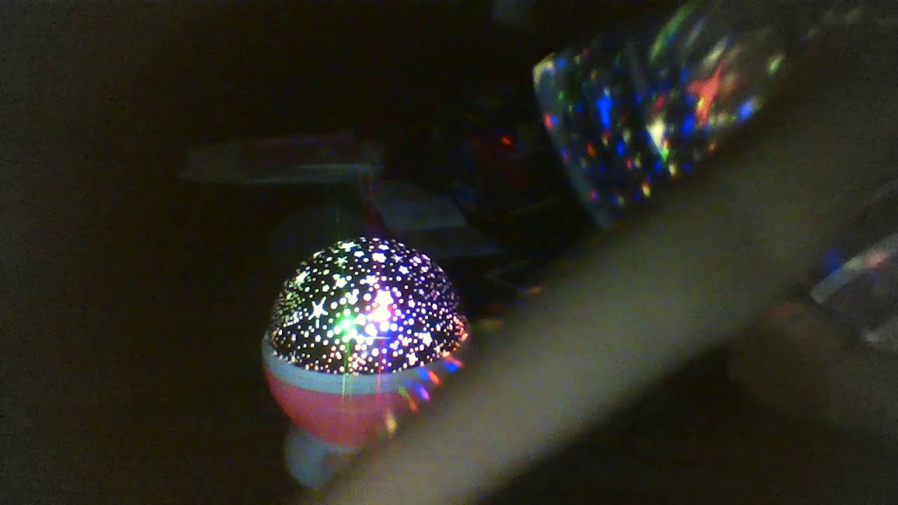 Dream Rotating Projection Lamp - YouTube