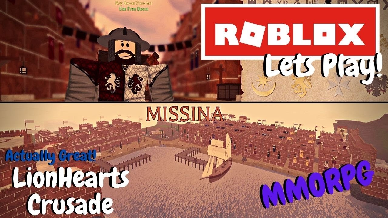 Roblox Gameplay | Lionhearts Crusade | MMORPG Game Review - YouTube
