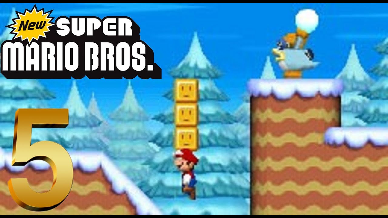 Slip-Sliding Away || New Super Mario Bros. #5 - YouTube