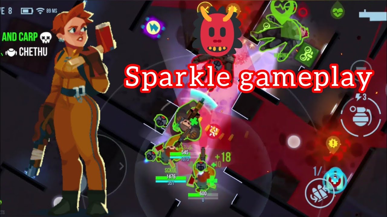 Sparkle game play| super bomb girl | bullet echo gameplay - YouTube