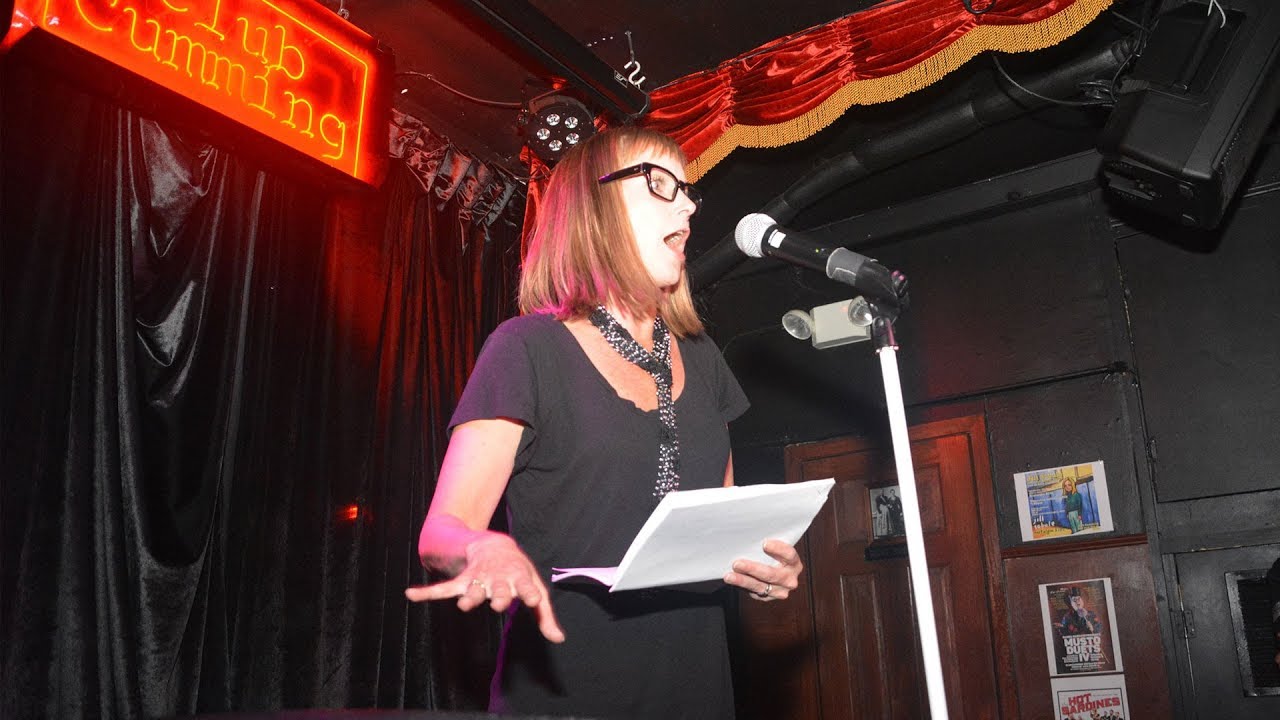 Lara B Sharp Reading for Enclave at Club Cumming - YouTube