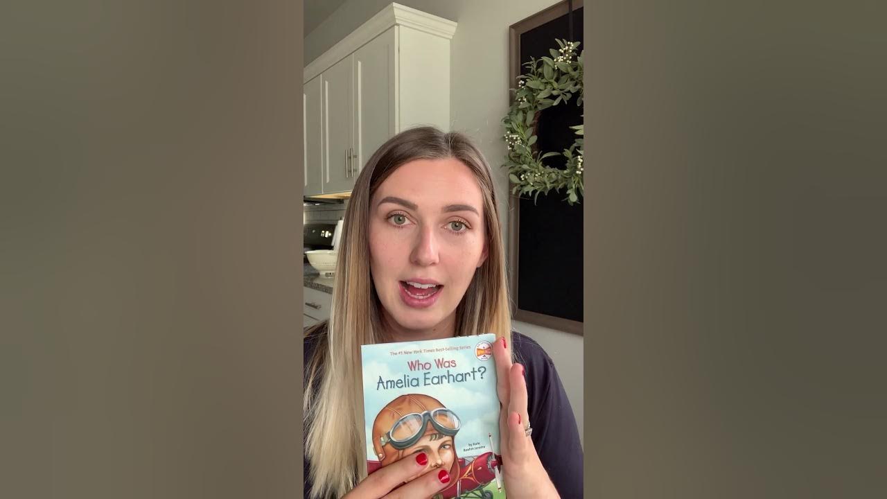 Who was Amelia Earhart? by Kate Boehm Jerome - Nonfiction review - YouTube