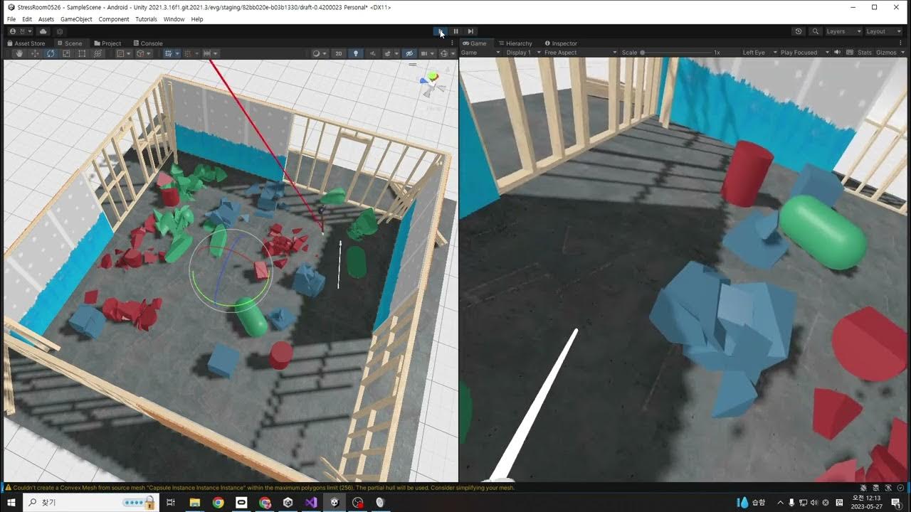 Unity VR Project - Rage Room(prototype) - YouTube