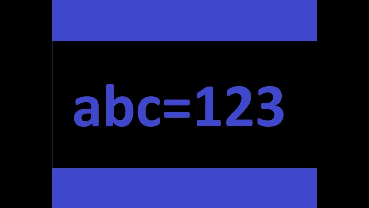 Convertir las Letras en Números - YouTube
