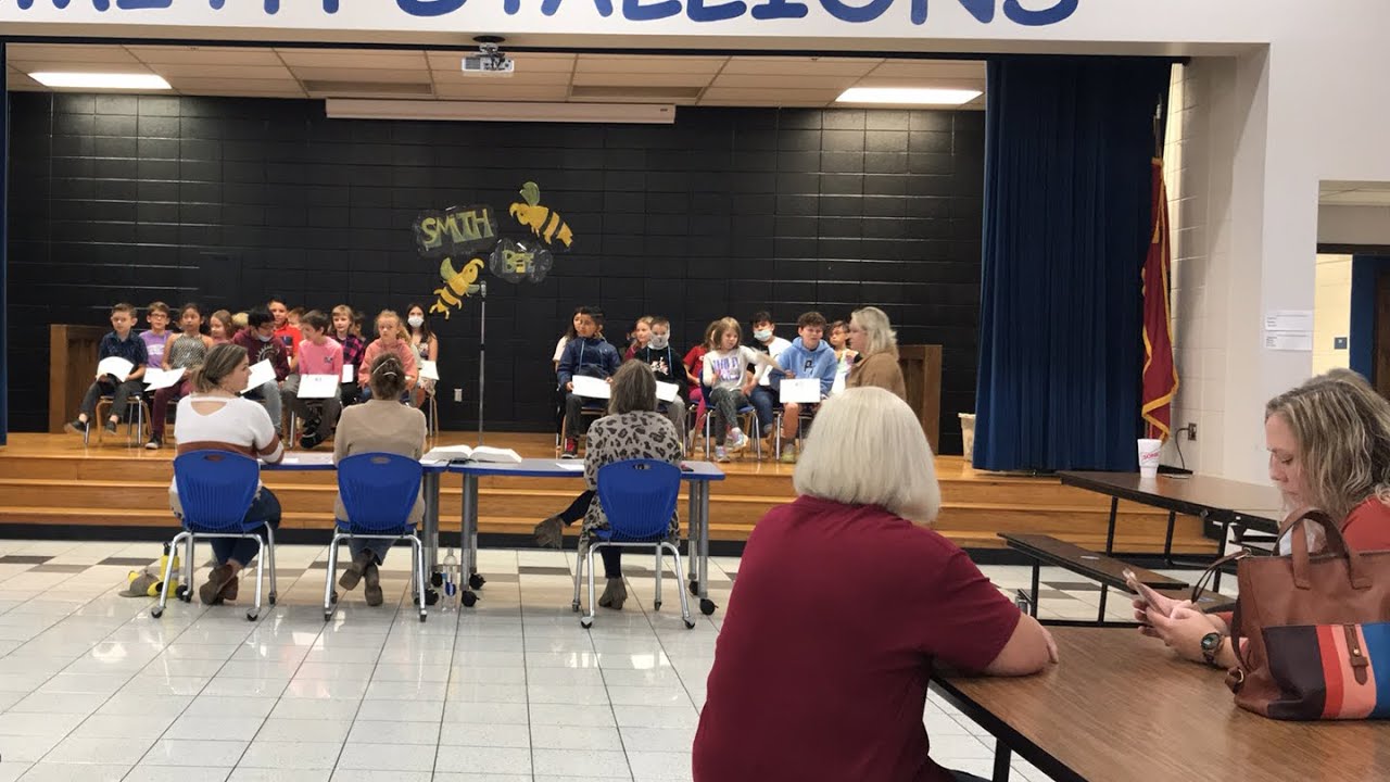 T.G. Smith Elementary Spelling Bee 2021 - YouTube