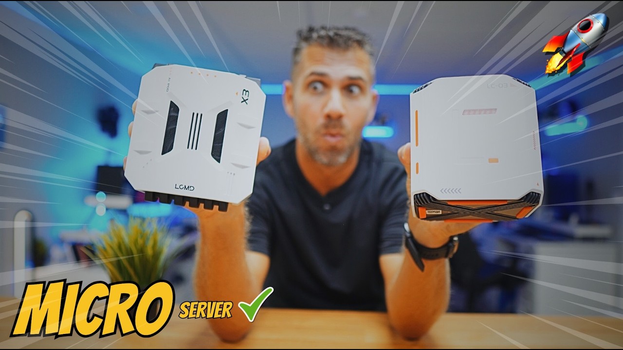 🚀 The MOST POWERFUL AI MICRO Server in the World 🇵🇹🤯🚀 LCMD + AI POD ...