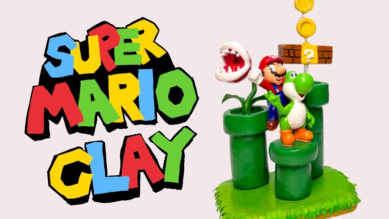 SUPER MARIO CLAY 슈퍼마리오 클레이 #mario#supermario#clay - YouTube