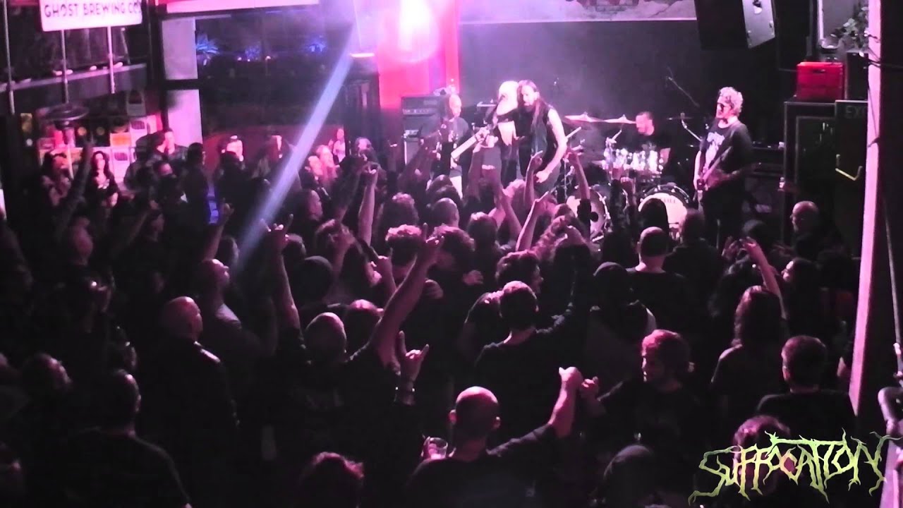 Suffocation live in Christchurch - YouTube