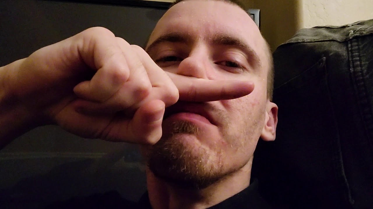 Nick Sniffs Finger #240 - YouTube