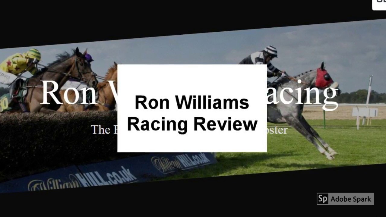Ron Williams Racing Review | Is Ron Williams Racing Good? - YouTube