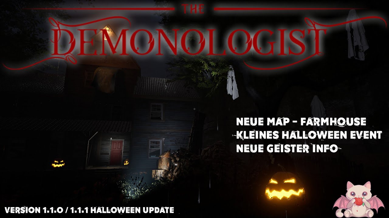 Demonologist 👹 UPDATE 👻 FARMHOUSE - Neue Map und Halloween Event - YouTube