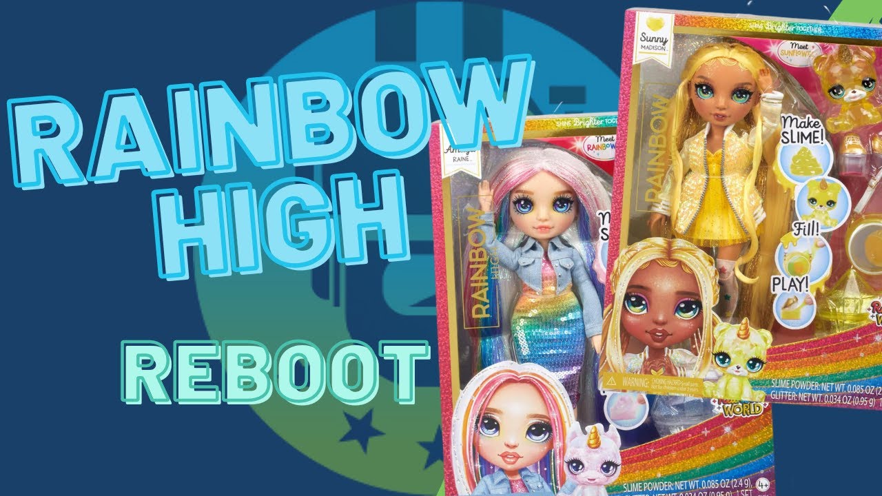 Rainbow High Reboot Shimmer Dolls Review - YouTube