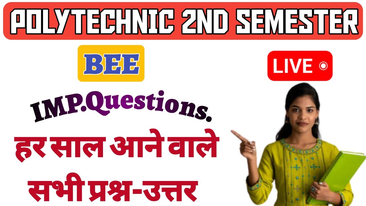 BEE/BMEE/General Engineering Important Questions||Polytechnic 2nd ...