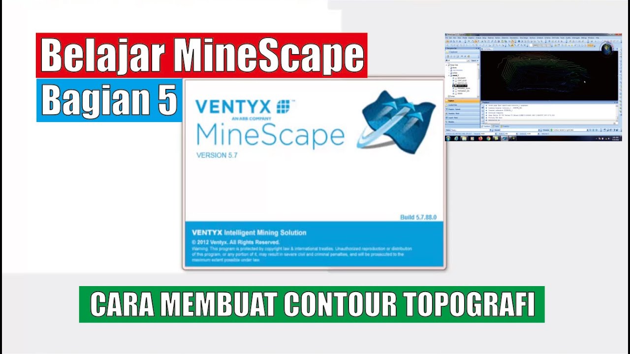 minescape bagian 5 cara membuat contour topografi - YouTube