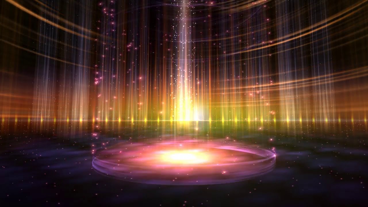 4K Center Stage Curtain Lights Show Arena 2160p HD Background Video ...