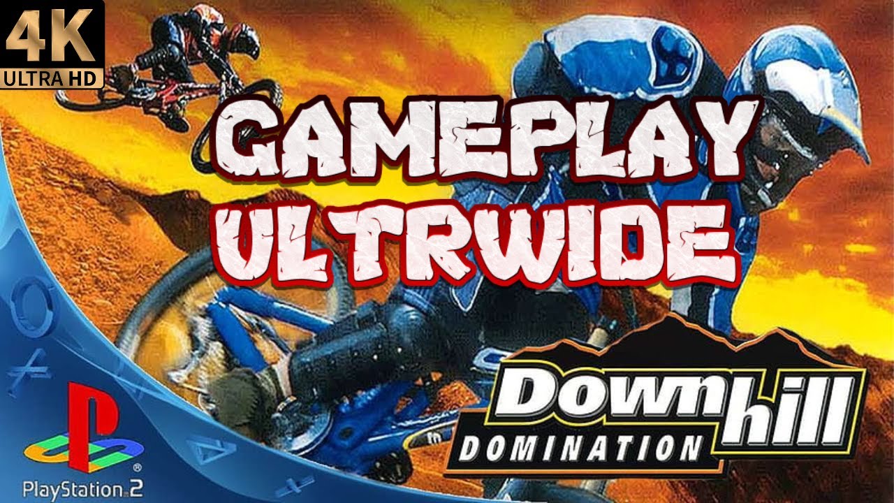 O Jogo Downhill Domination do Playstation 2 Gameplay Ultrawide ##pcsx # ...