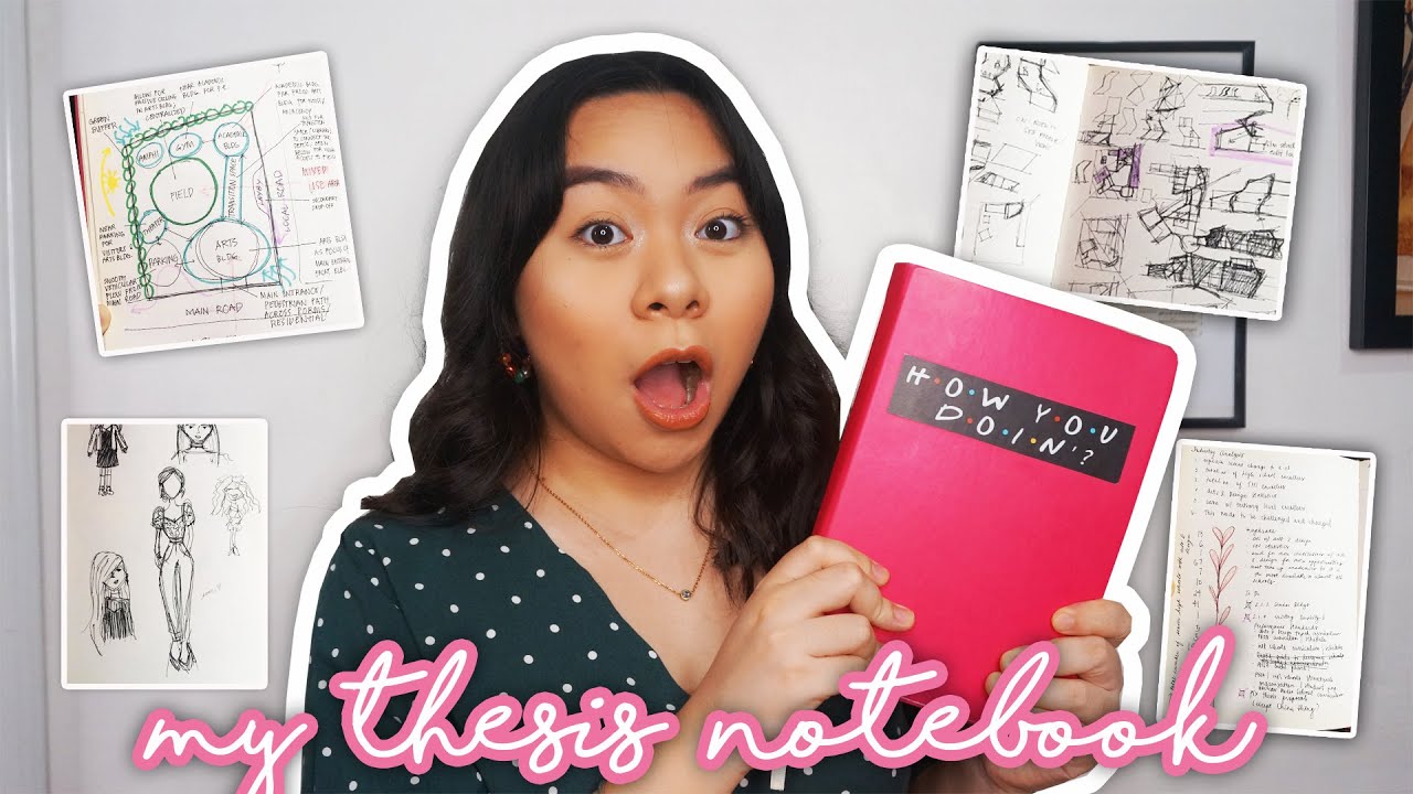 What's in My Thesis Notebook? | What's in My Sketchpad Part 5 ...