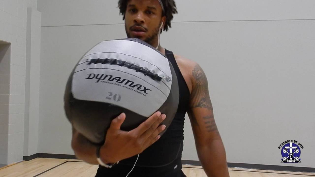STRENGTH OF GOD- DYNAMAX BALL workout 1cor 9:25 - YouTube