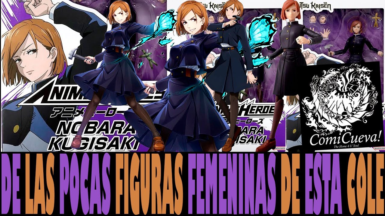 Review Umboxing ANIME HEROES JUJUTSU KAISEN NOBARA KUGISAKI 💖🎁 - YouTube