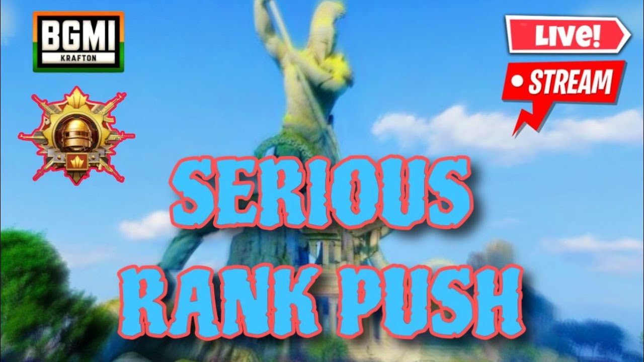 SERIOUS RANK PUSH | BGMI LIVE RANK PUSH | BGMI LIVE STREAM | #pubg # ...
