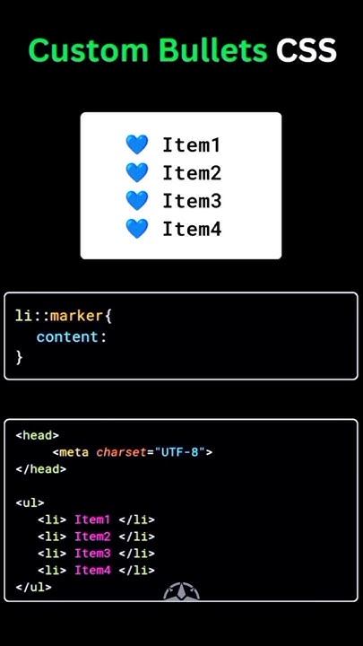 "Custom Bullet Points in CSS | Stylish Lists for Web Design 🌟" - YouTube
