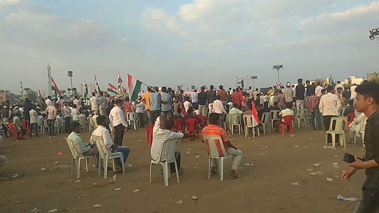 JAN ANDOLAN against #NRC #CAA #CAB in Karnataka Gulbarga / for Modi ...