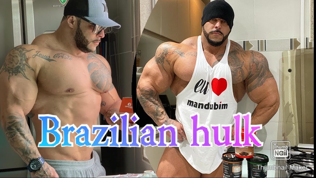 Bruno moraes Brazilian hulk mass monster workout - YouTube