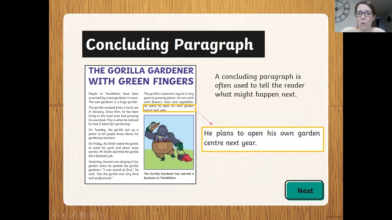 Thursday 28th Jan Writing Lesson Features of a Newspaper - YouTube