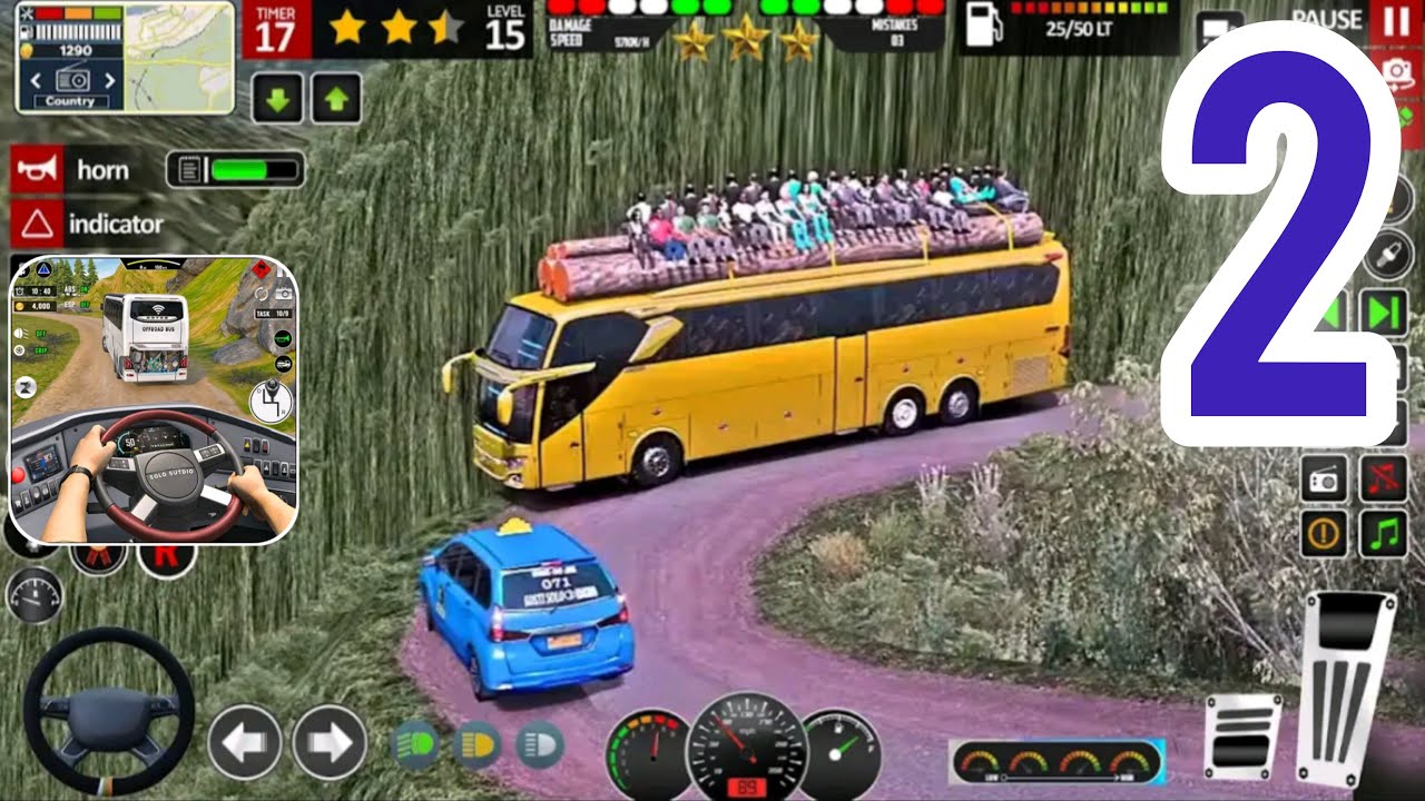 Permainan Simulator Bus Kota : Gameplay Walkthrough Part-2 - YouTube
