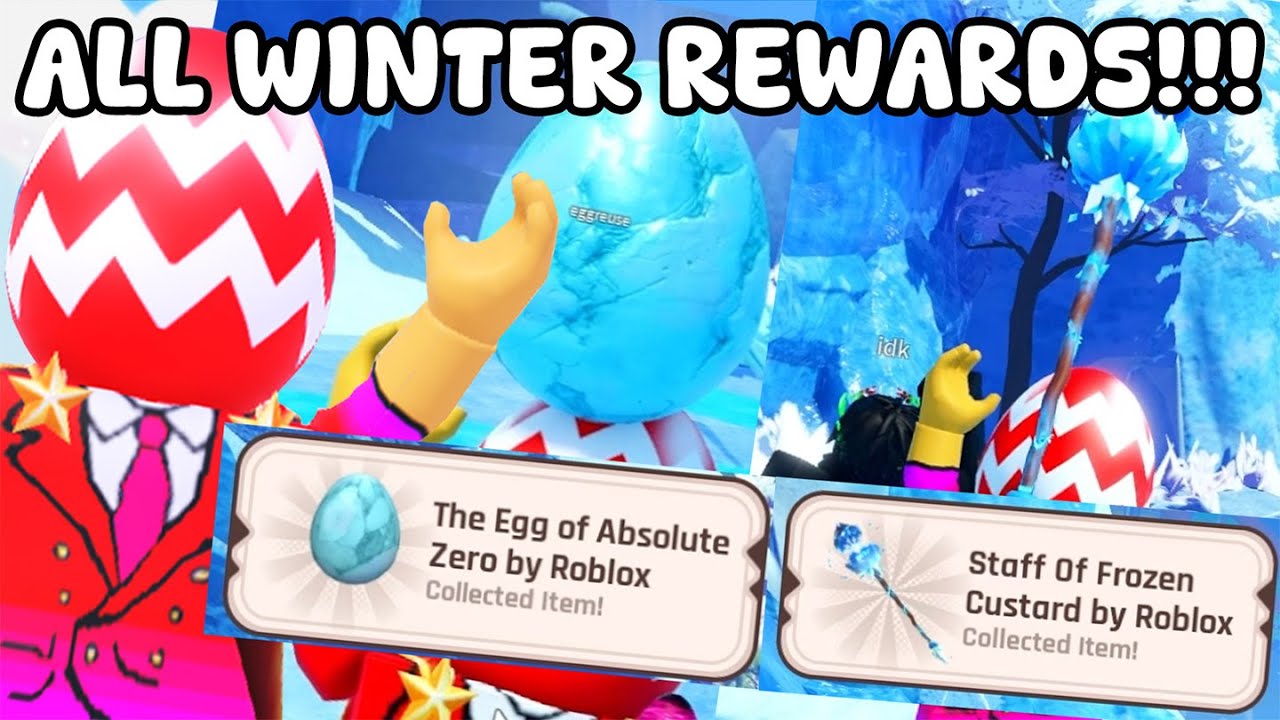 ALL ICE BIOME THE HATCH EVENT ITEMS! #thehatch #roblox #robloxevent # ...