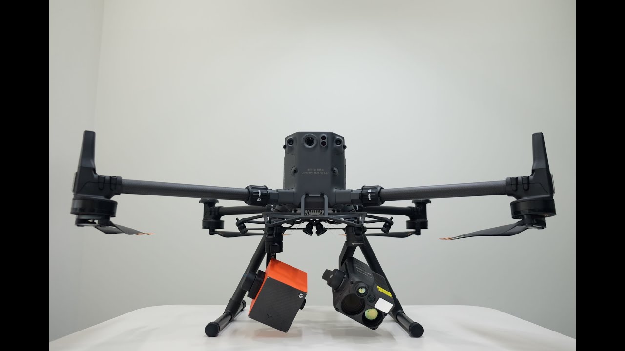 Dual gimbal test for gamma ray imaging drone, the DRIS v3.1 - YouTube