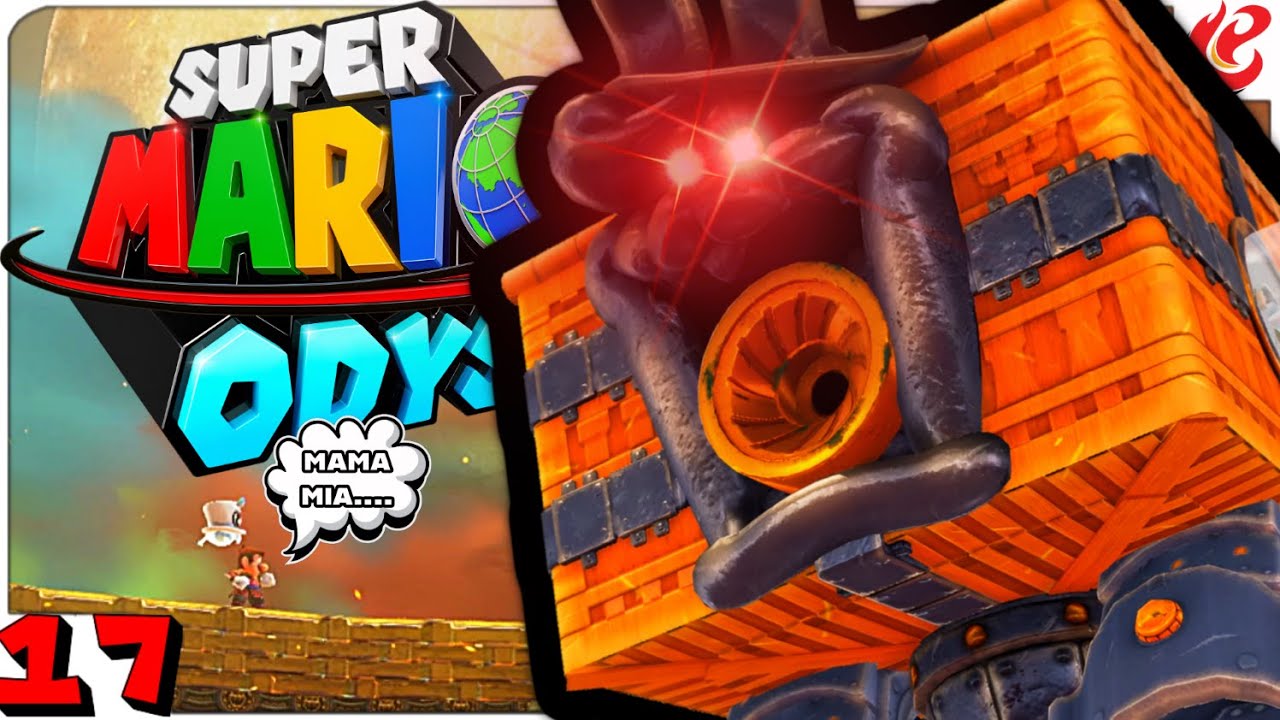 Robo Broodal is TOO BIG | Let's Play Super Mario Odyssey #17 - YouTube