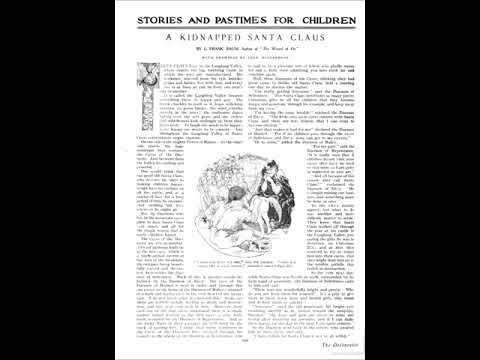"A Kidnapped Santa Claus" or "Kidnaping Santa Claus" by L Frank Baum ...