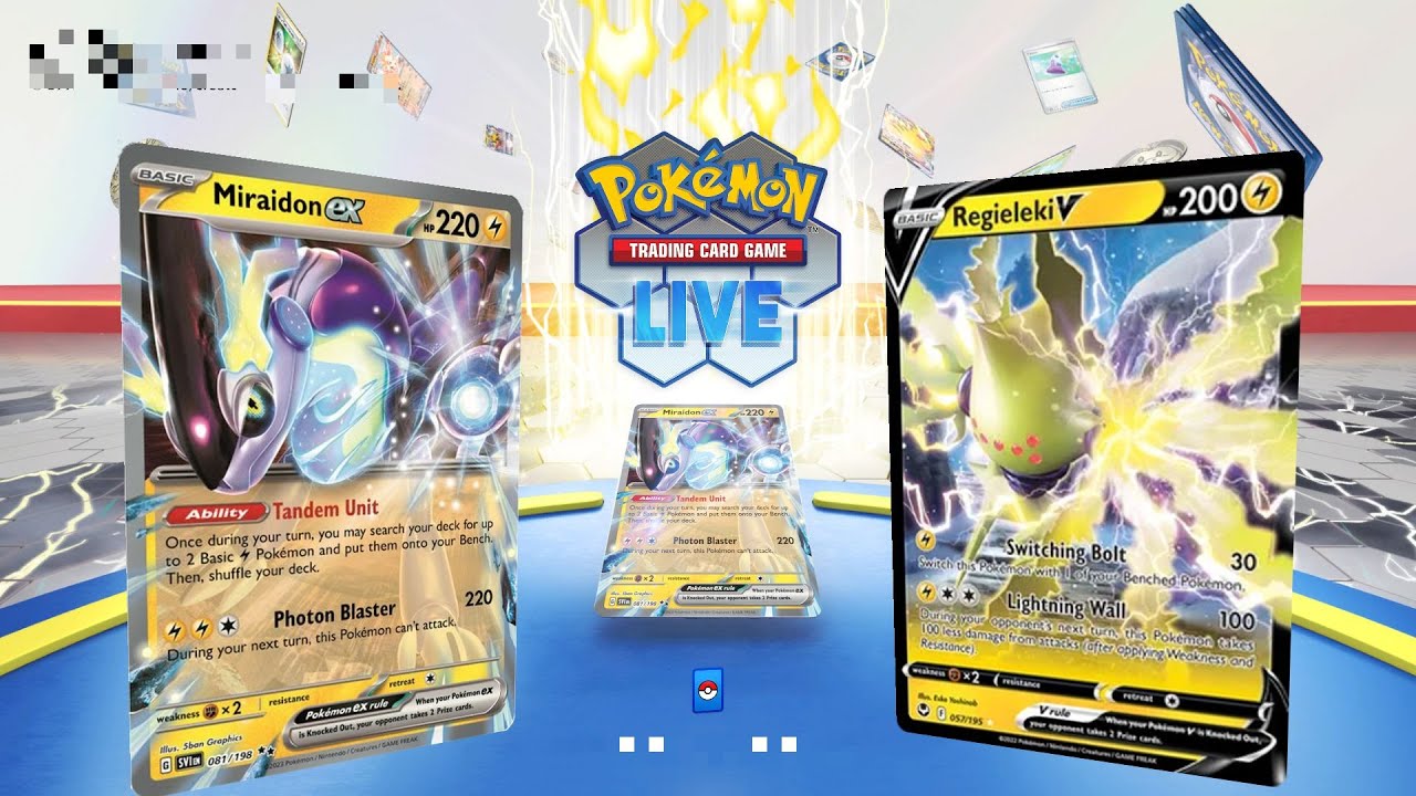 [Miraidon ex + Regieleki V] VS [Giratina V Lost box] - YouTube