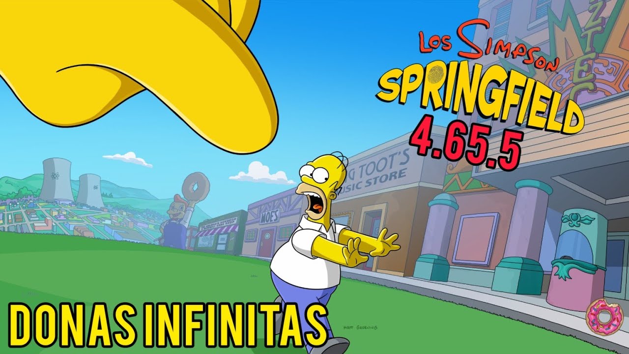 THE SIMPSONS SPRINGFIELD HACK | (4.65.5 ENERO 2024) | DONAS INFINITAS ...