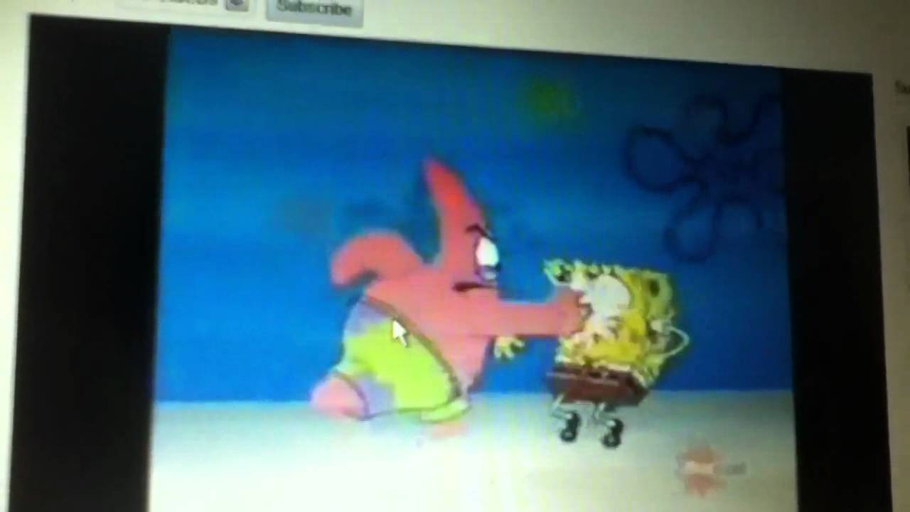 Patrick falcon punches spongebob - YouTube