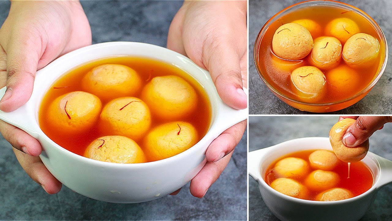 Spongy Red Rasgulla | Lal Rasogolla Recipe | Caramel Rasgulla Recipe ...