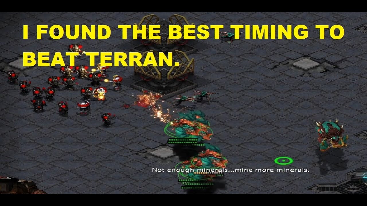 I FOUND THE BEST TIMING TO BEAT TERRAN - YouTube