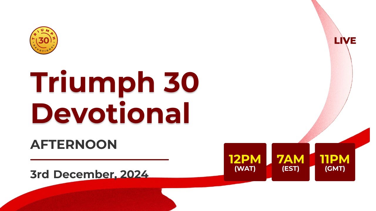 TRIUMPH30 LIVE: EDIFY - YouTube