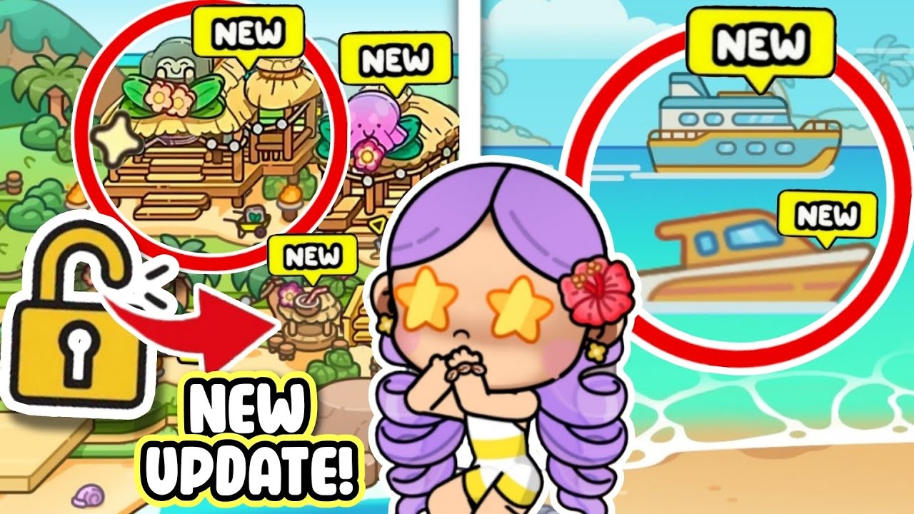 NEW **YACHT, BOAT & SPA** UPDATE + MORE IN AVATAR WORLD 🛥🤯 - YouTube