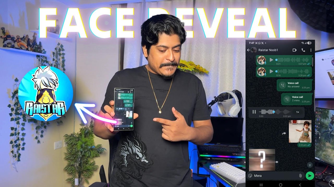 Raistar Face Reveal 😱 By Gyan Gaming 100% - YouTube