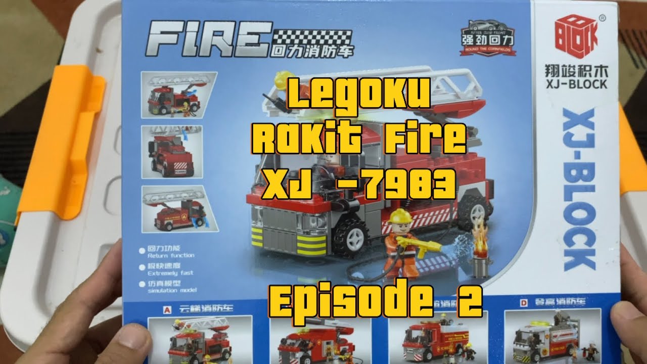LEGO - Rakit Fire XJ-7983 - YouTube