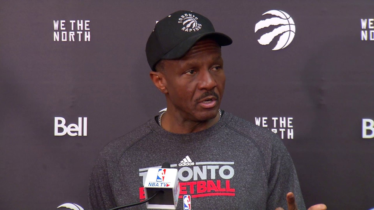 Raptors Shootaround: Dwane Casey - April 24, 2017 - YouTube