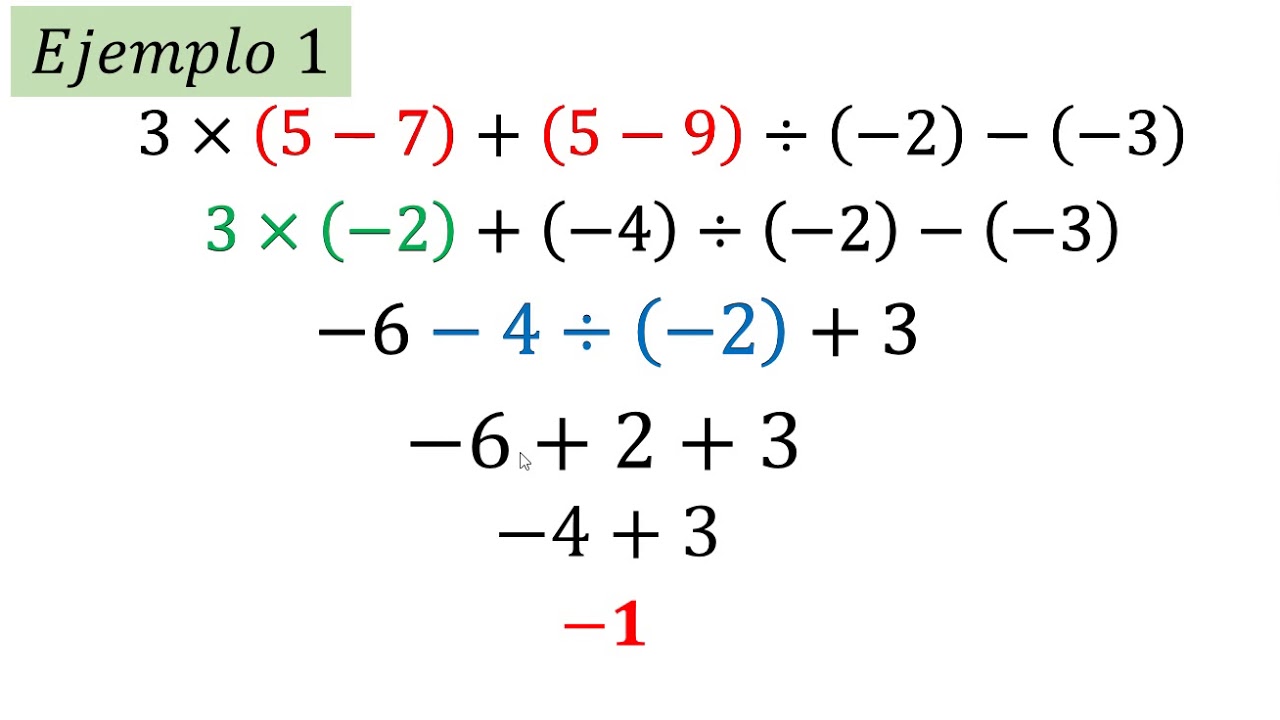 Prioridad de Operaciones - YouTube