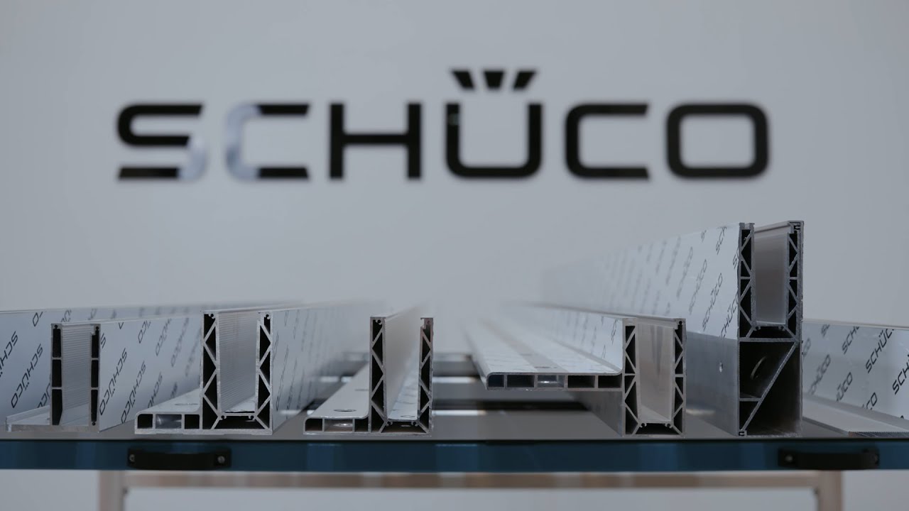 Schüco Aluminium Balustrade installation - YouTube