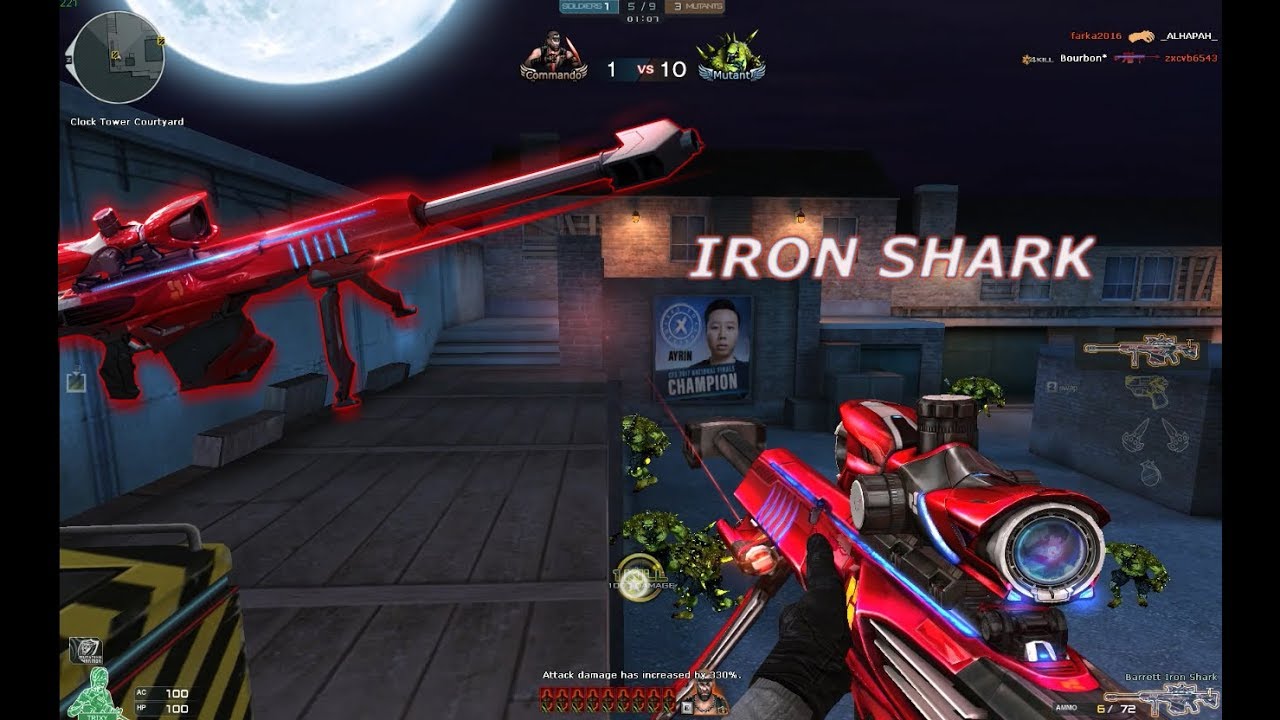 CrossFire NA: M82A1 Barrett Iron shark - YouTube