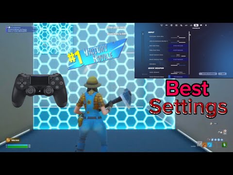 PlayStation 4 *Smooth* Controller Settings! 🤤 [Fortnite 1v1 Piece ...