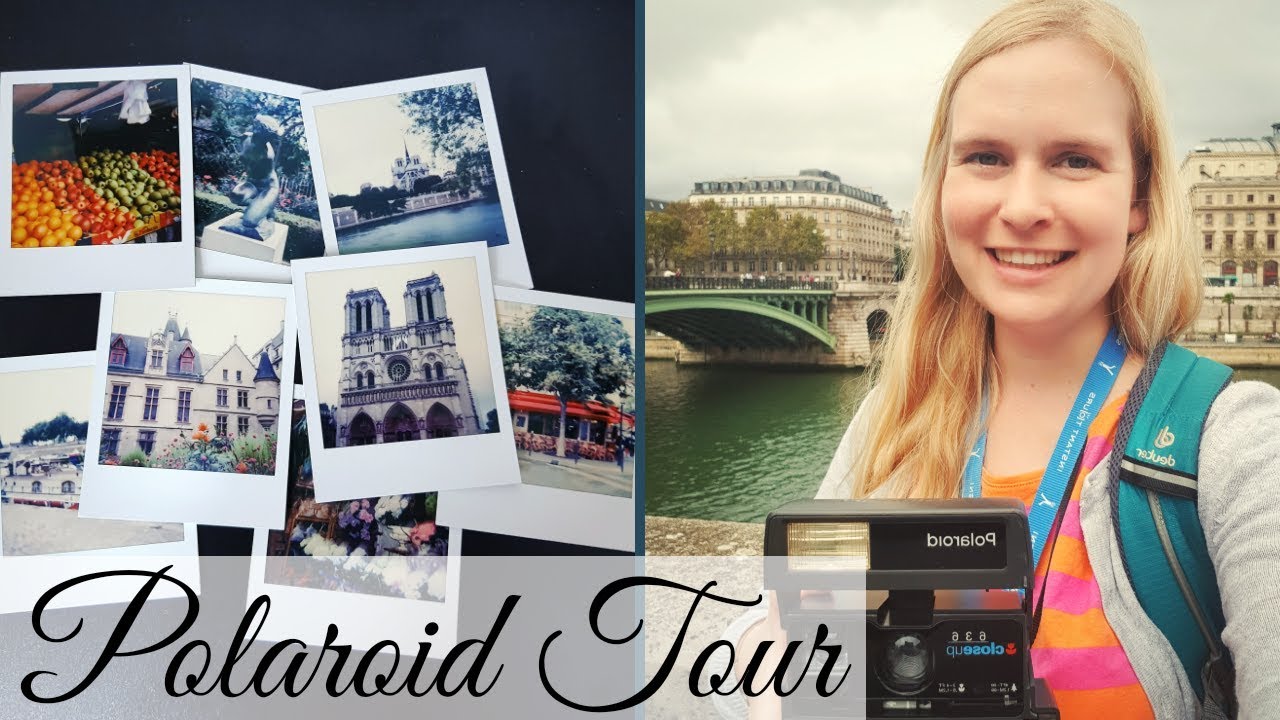Polaroid Photo Tour Through Paris - YouTube