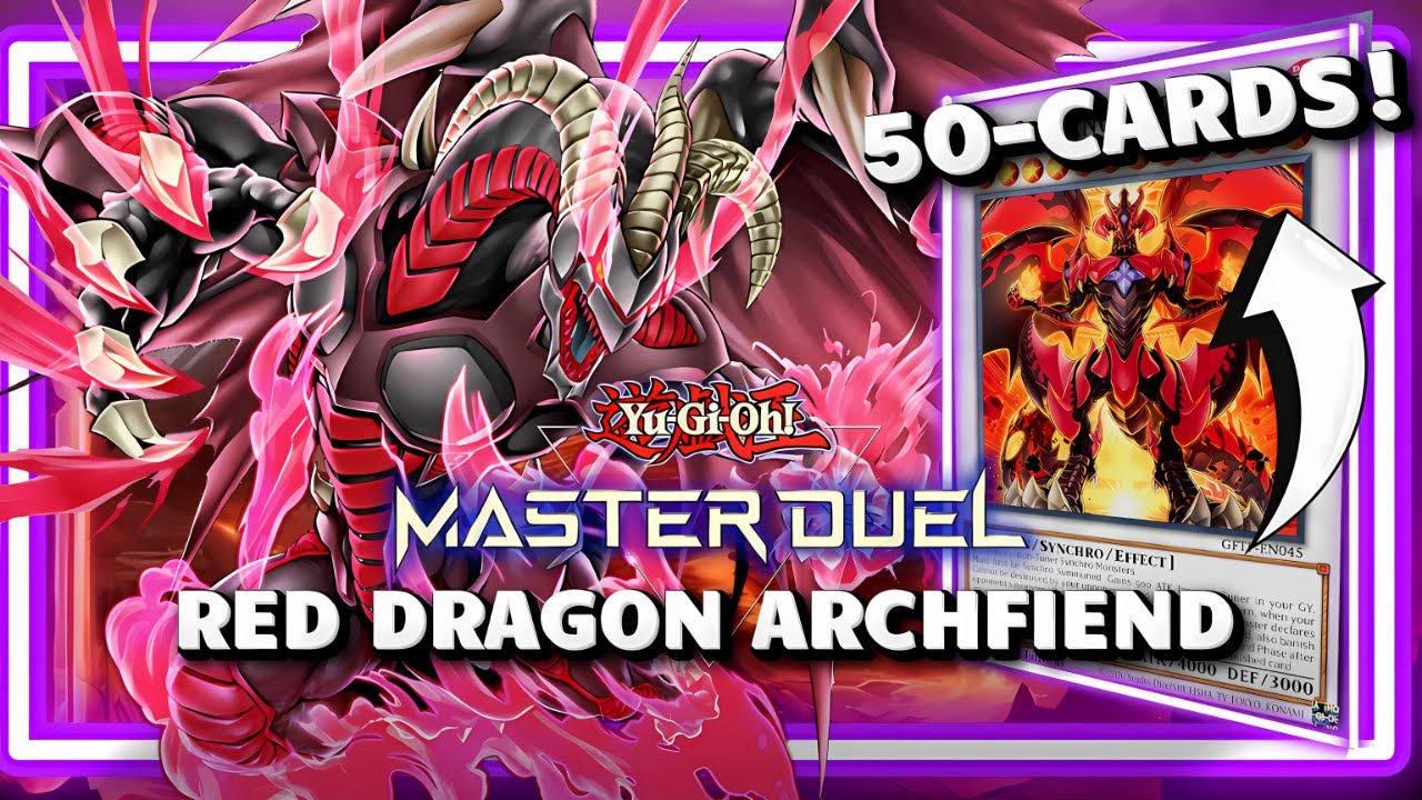 RED DRAGON ARCHFIEND DECK: 50 CARD DECKLISTS BYSTIAL & CENTUR-ION ...