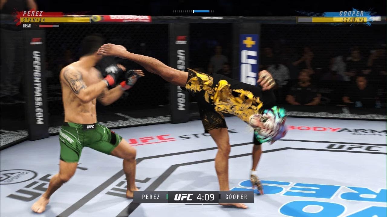 EA SPORTS UFC 4 Caf Vanguard Dominance Ranked Online Gameplay - YouTube